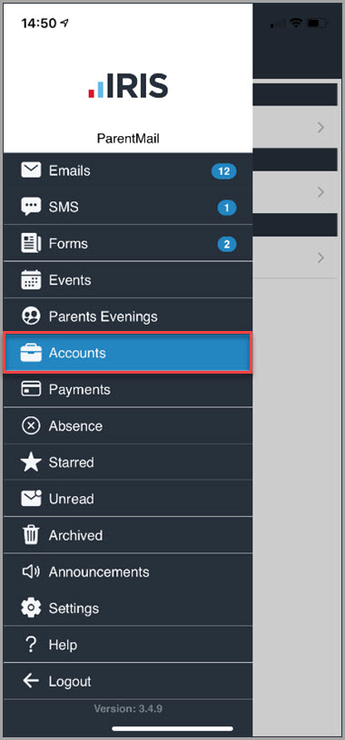 ParentMail Help